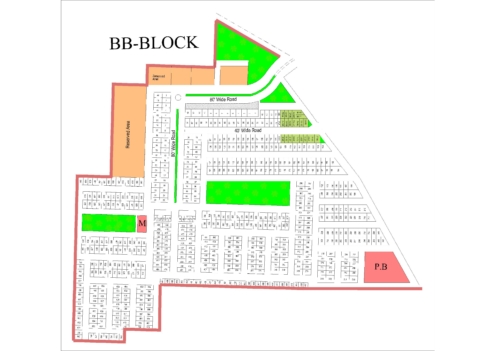Central Park Housing Scheme Society Map - Central Park Housing Scheme